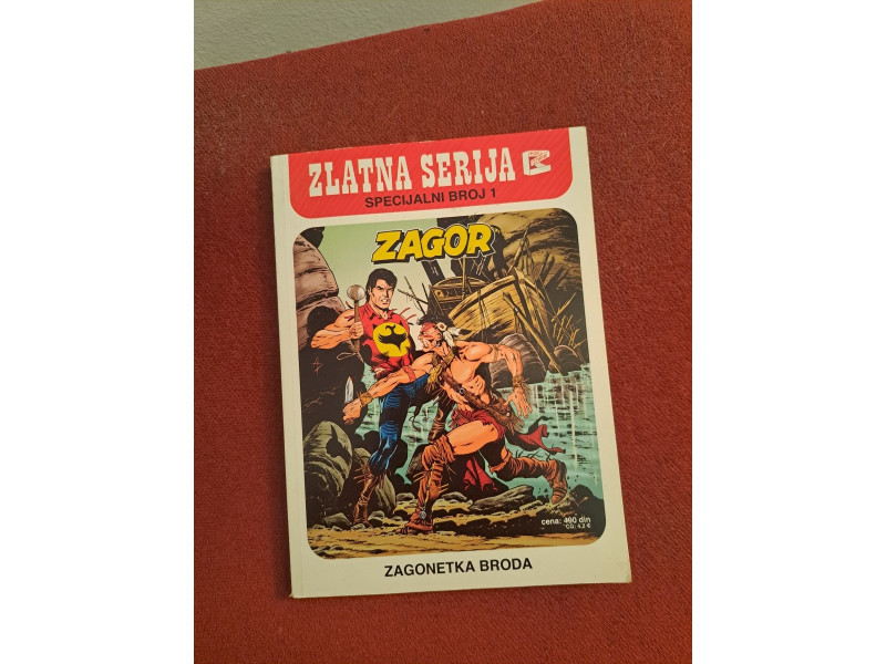 Zagor zlatna serija Zagonetka broda