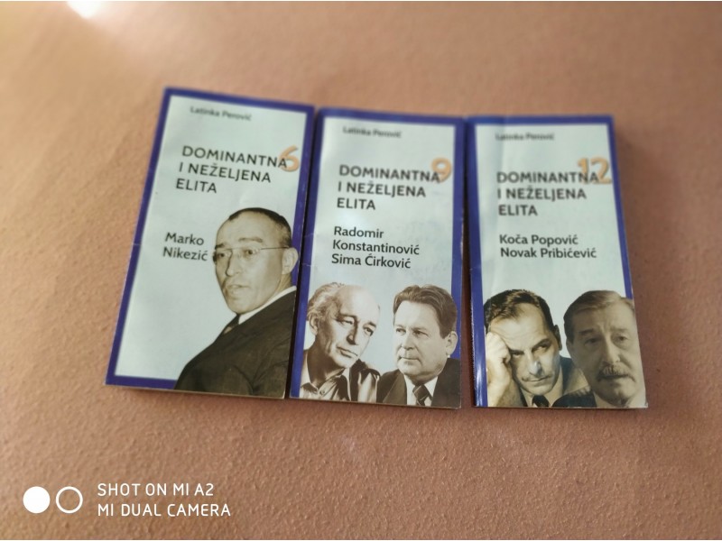 Latinka Perović tri knjige