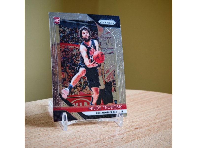 Milos TEODOSIC ROOKIE kartica - NBA PRIZM 18-19
