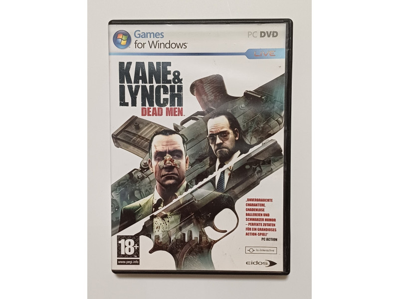 Kane & Lynch Dead Men PC Igrica