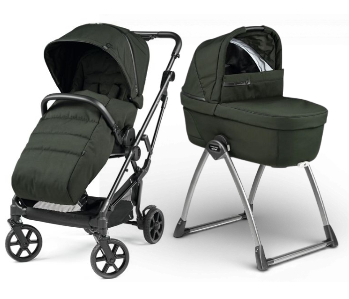 PEG PEREGO KOLICA VIVACE 2U1 - GREEN (KOLICA+KORPA ZA NOVORODJ.SA POSTOLJEM)