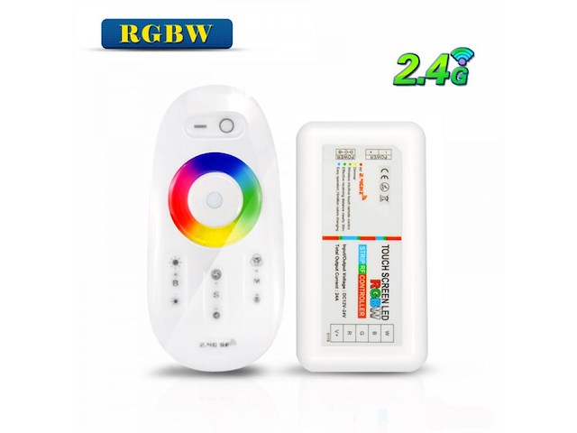 RGBW Dimer Kontroler 12-24V/24A 2.4G RF Wireless Touch