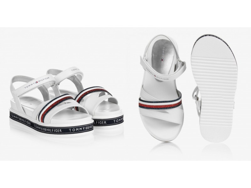 KAO NOVE! TOMMY HILFIGER sandale na platformu – Br. 33
