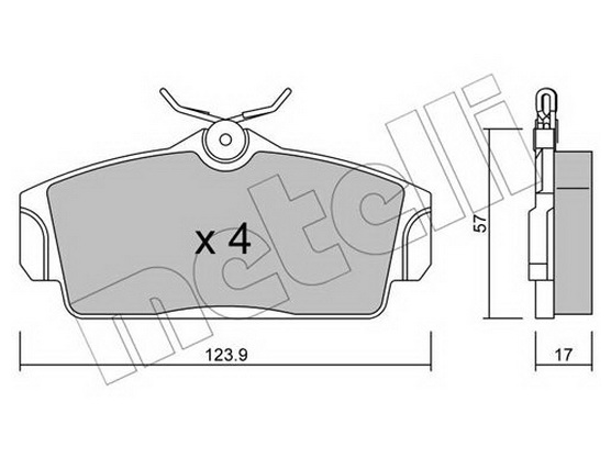 Disk pločice prednje *14204146*