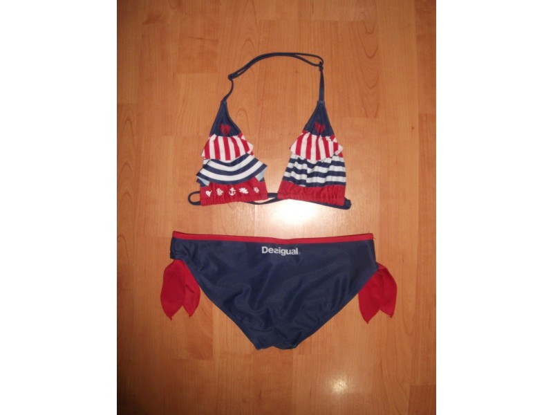 Original DESIGUAL Dečiji Bikini - Nautički Motivi 10-12