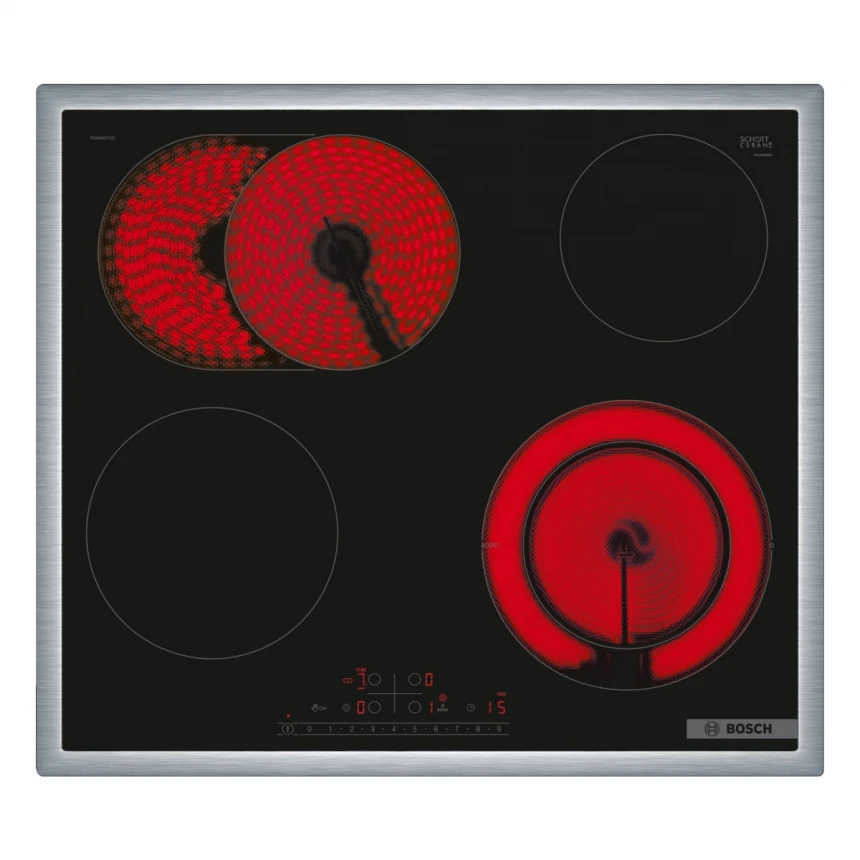 Ugradna ploca BOSCH PKN645FP2E/staklokeramicka/4 zone/60cm/crna