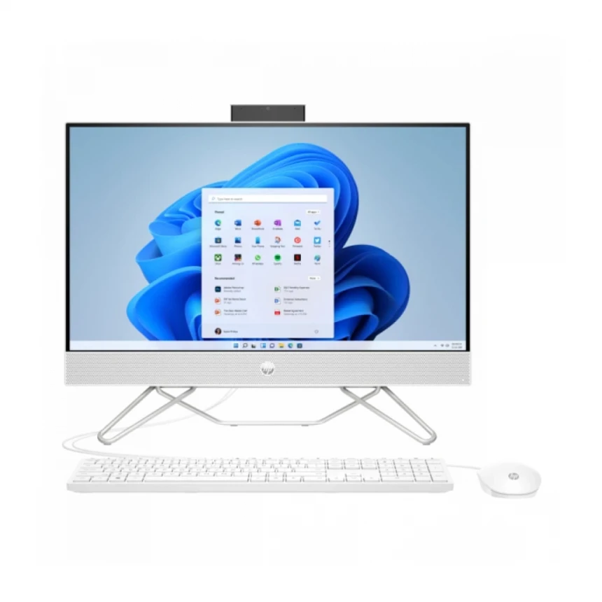 Računar AiO HP 24-cb1040na 23.8 FHD/i5-1235U/8GB/SSD 512GB NVMe/Win11 Home/tast i miš/BELI 8Z977EAR