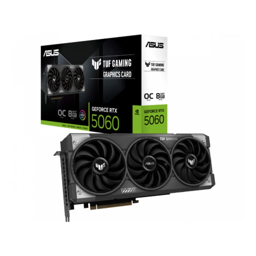 SVGA ASUS RTX 5060 TUF 8GB GDDR, TUF RTX5060-O8G-GAMING