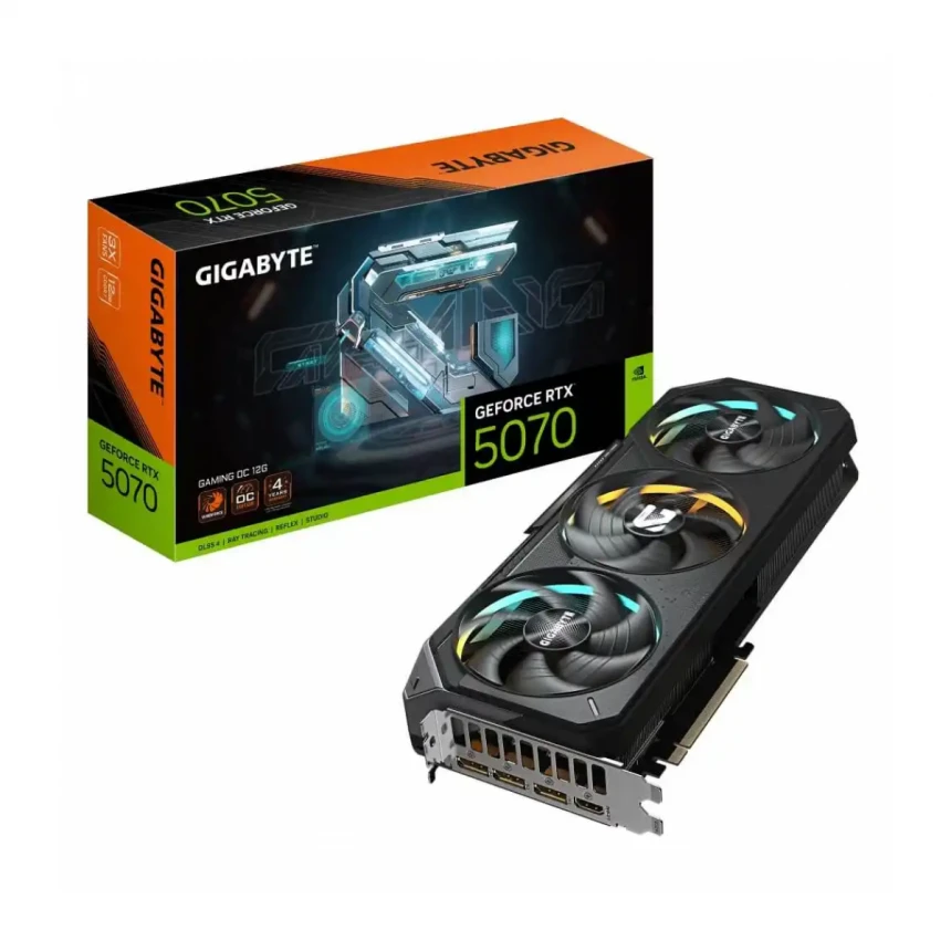SVGA PCIE GIGABYTE GV-N5070GAMING OC-12GD GDDR7 Gaming OC 192bit crna