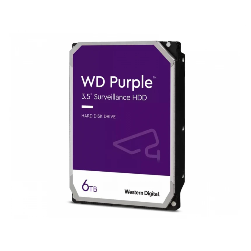 WD 6TB 3.5 inča SATA III 64MB IntelliPower WD64PURZ Purple hard disk