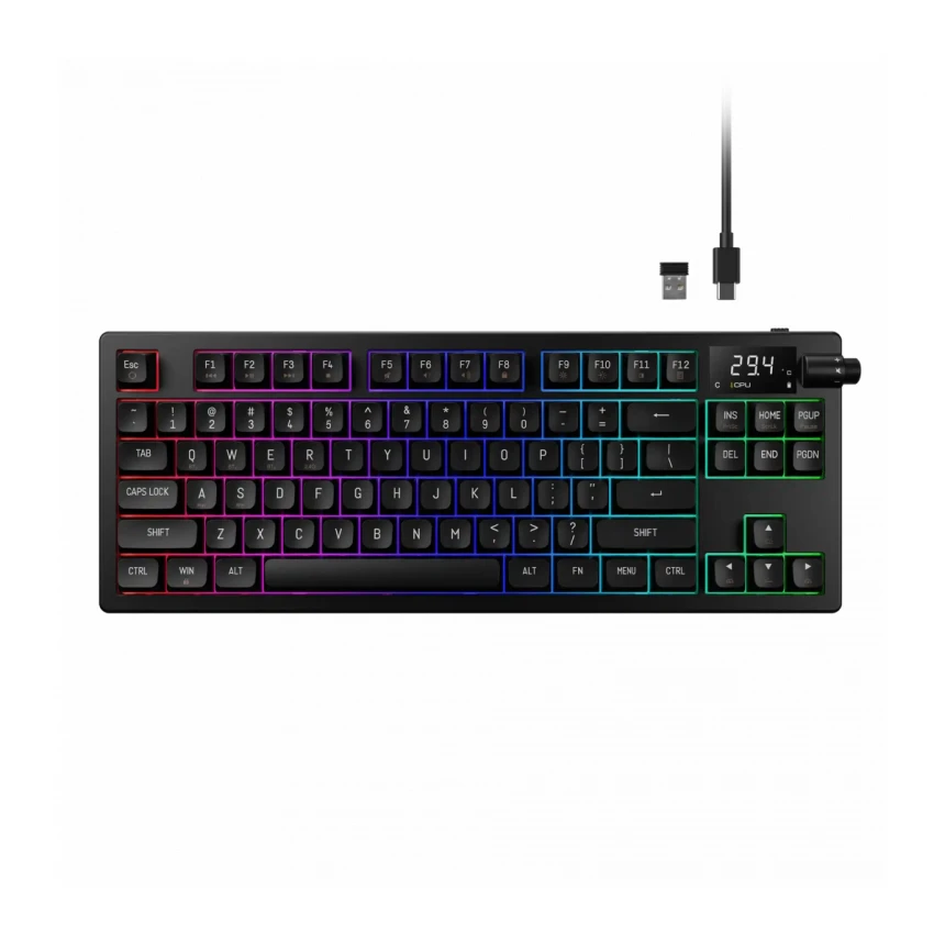 Tastatura Gamdias Hermes M7 Hybrid Mehanička RGB