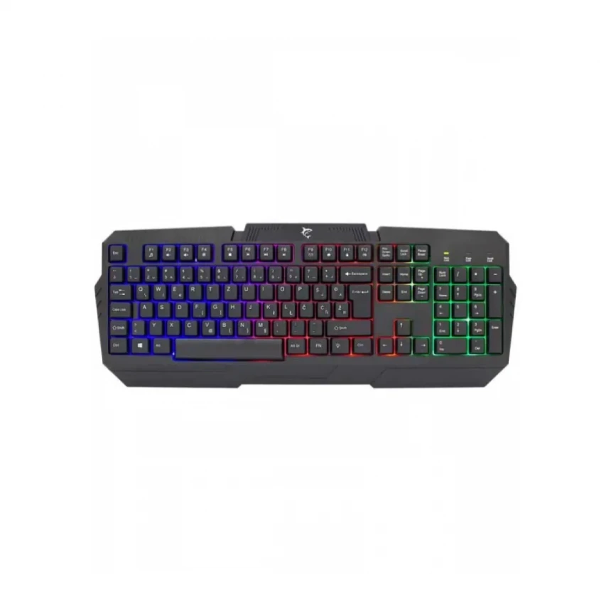 Tastatura White Shark DAKOTA Full Layout/RGB/Membranska/Crna/SR