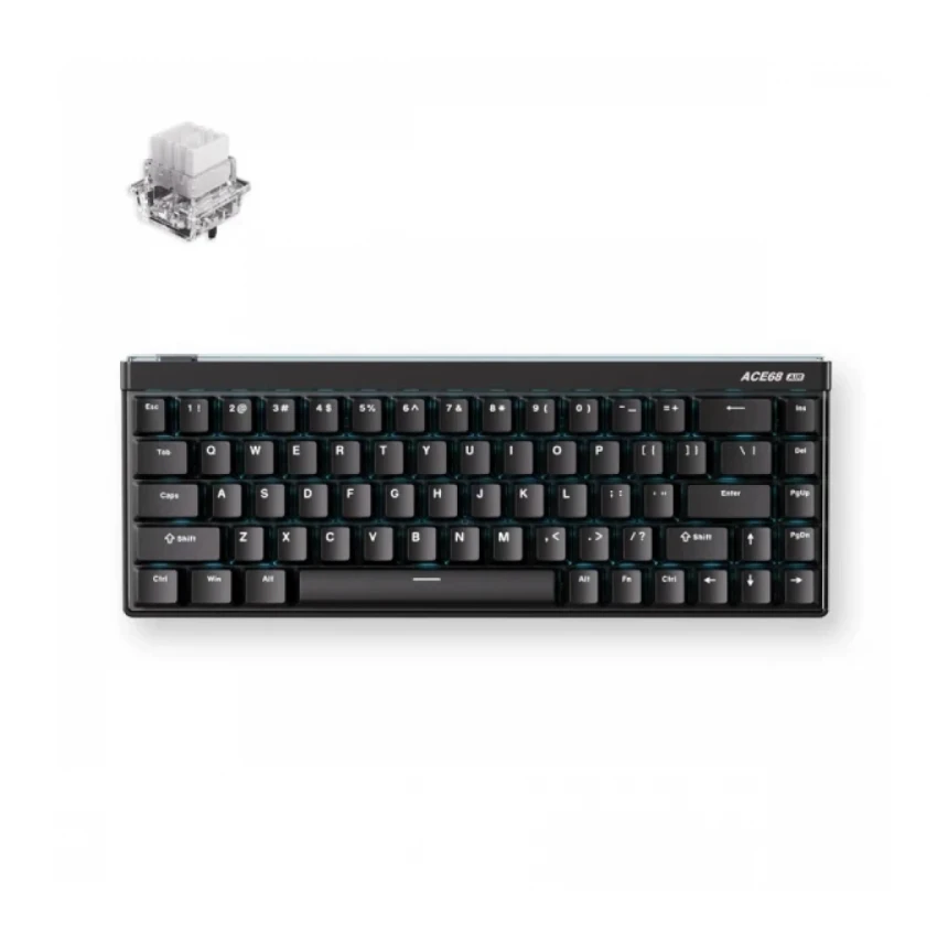 Gaming tastatura MCHOSE Ace 68 Air Ultra Esports Magnetic Switch aurora black