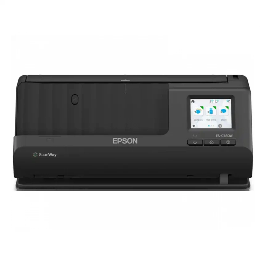 Skener Epson WorkForce ES-C380W A4/ADF/dulpex/30 ppm/60ipm/600dpi/WiFi/USB 2.0