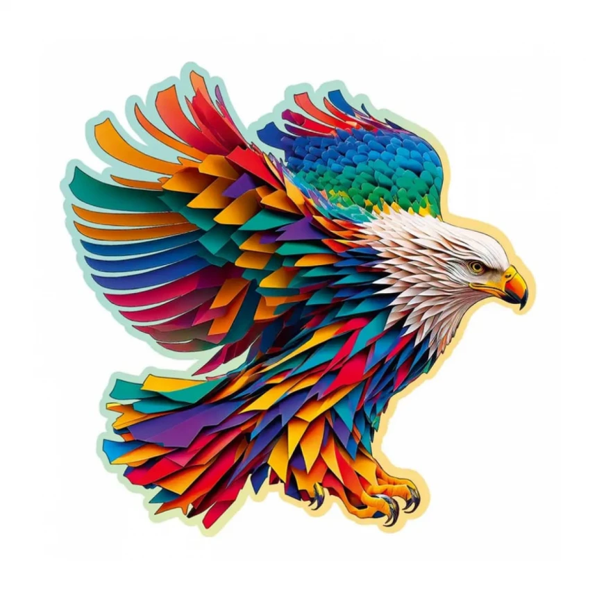 Bright Eagle Wooden Puzzle L (250 Pieces)