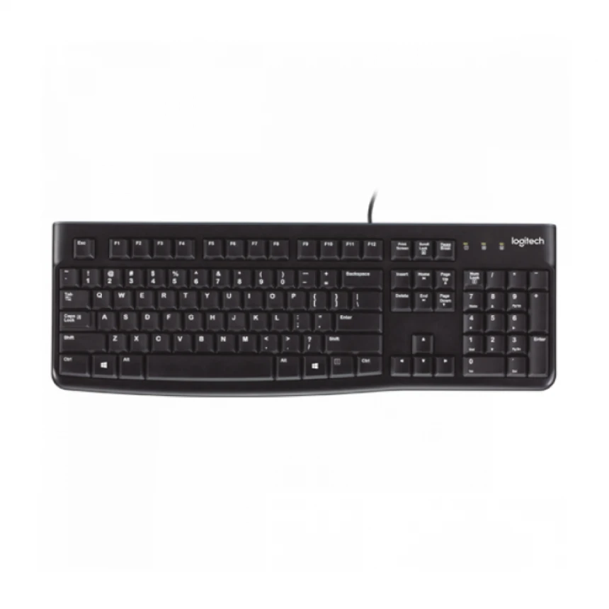 Tastatura USB Logitech K120 US Black 920-002509
