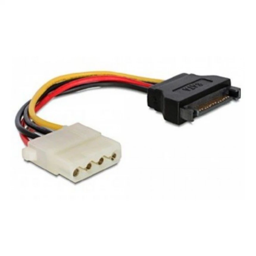 Kabl GEMBIRD SATA (male) to Molex (female) za napajanje 0.15m CC-SATA-PS-M