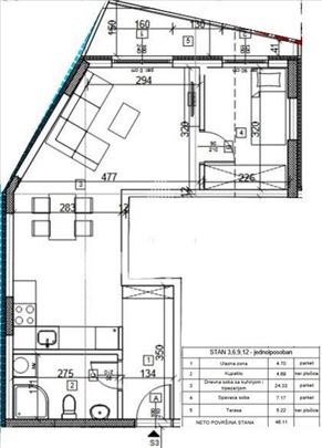 Zvezdara,Učiteljsko naselje,1.5 stan, novogradnja
