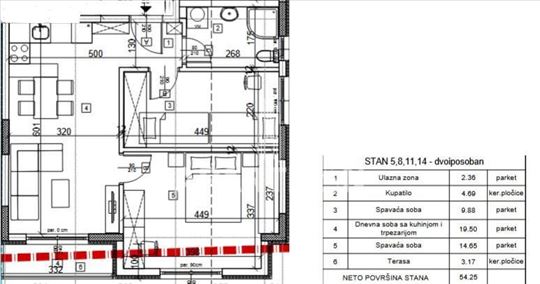 Zvezdara,Učiteljsko naselje,2.5 stan u novogradnji