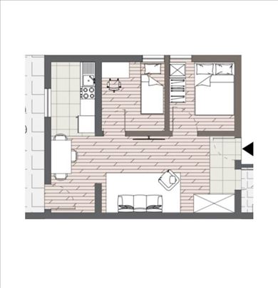 Mirijevo II Novogradnja 51m2 2.0soba