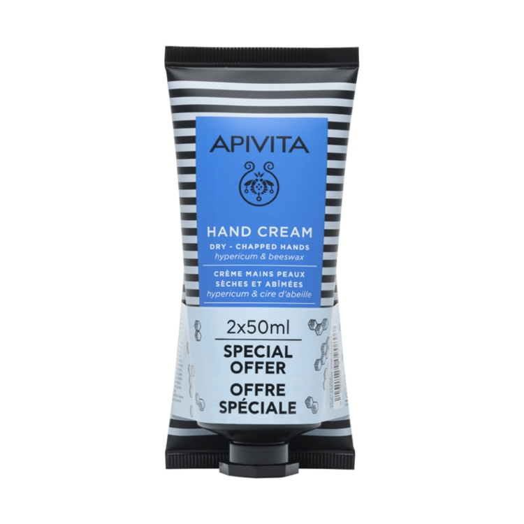 Apivita Kantarion krema za ruke duopak 2x50ml