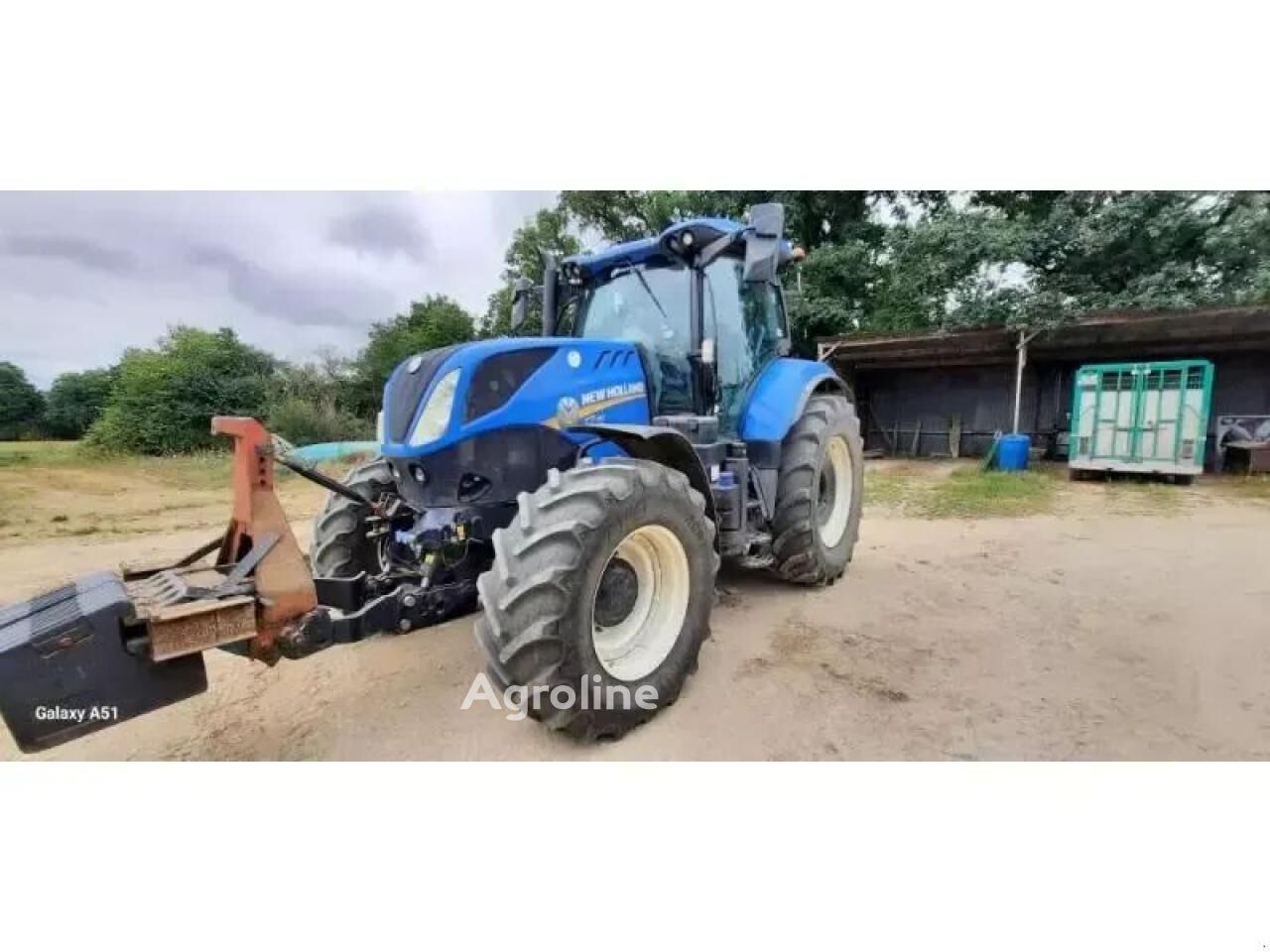 New Holland t7-190pc-sw traktor točkaš