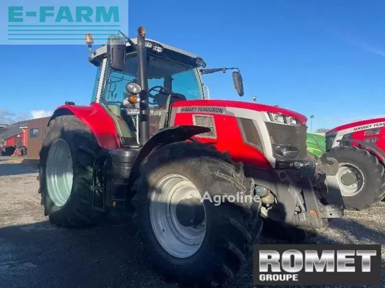Massey Ferguson 7s-180 d6 ef Efficient traktor točkaš