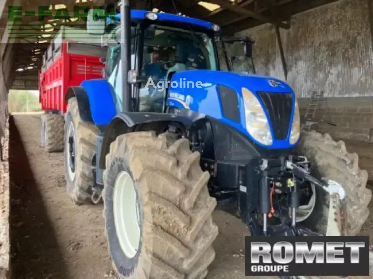 New Holland t7.260 traktor točkaš