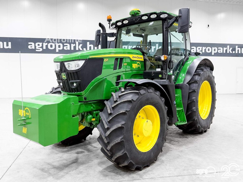 John Deere 6R 185 AutoPowr IVT 50 km/h, axle suspension, cab suspension, SF traktor točkaš
