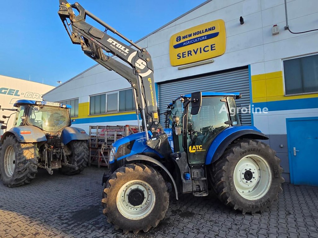 New Holland T 5.100 POWERSHUTTLE SMART DRUCKLUFT traktor točkaš