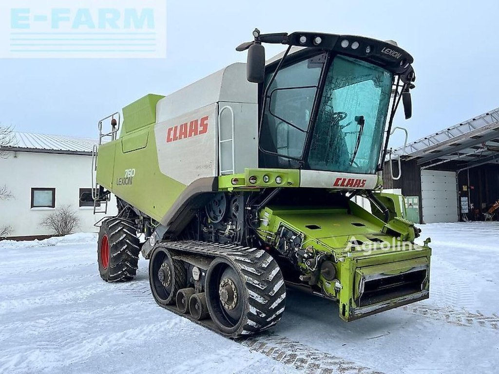 Claas lexion 760 tt v1070 laserpilot kombajn za žito