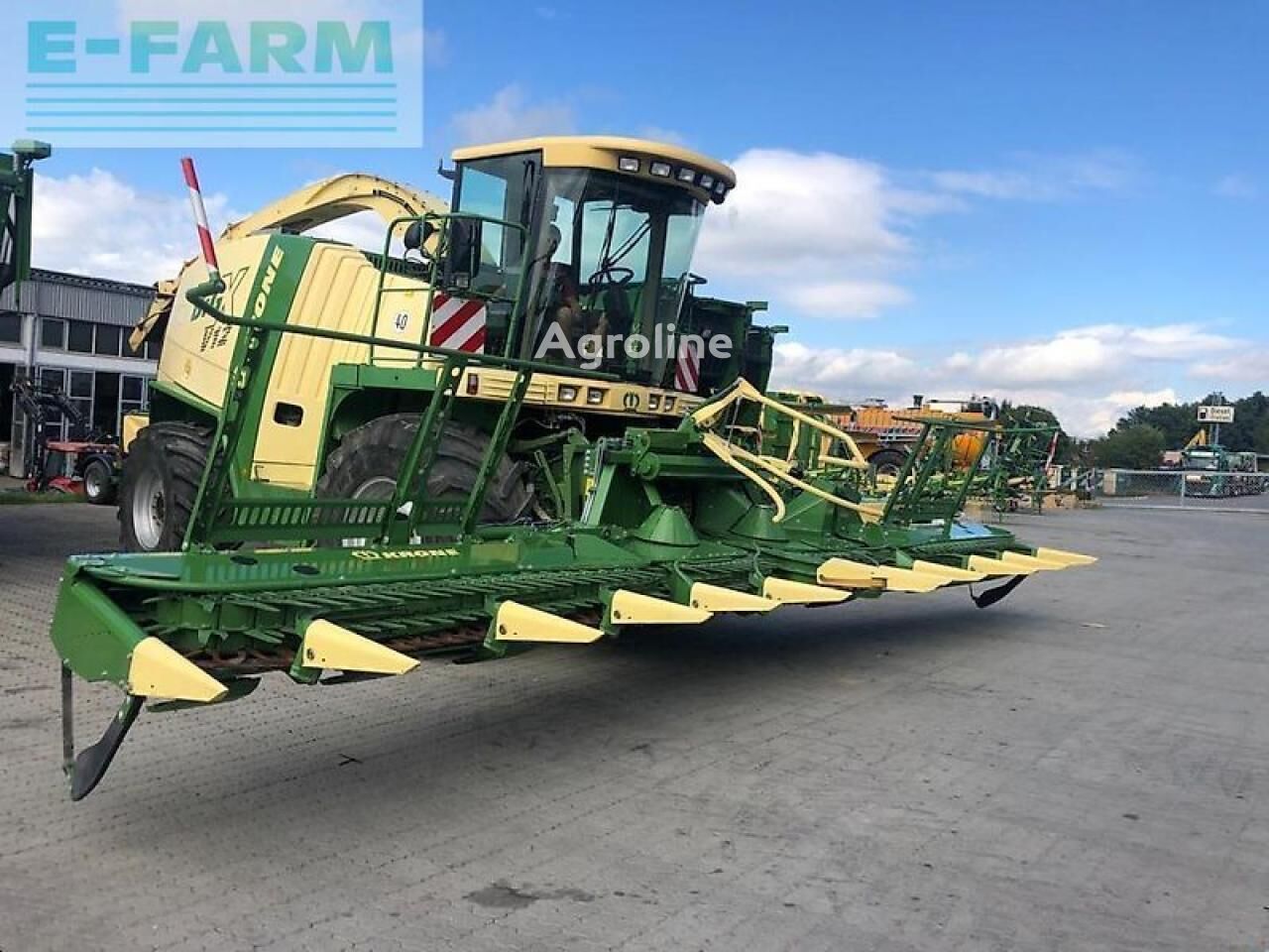 Krone big x v 12 krmni kombajn