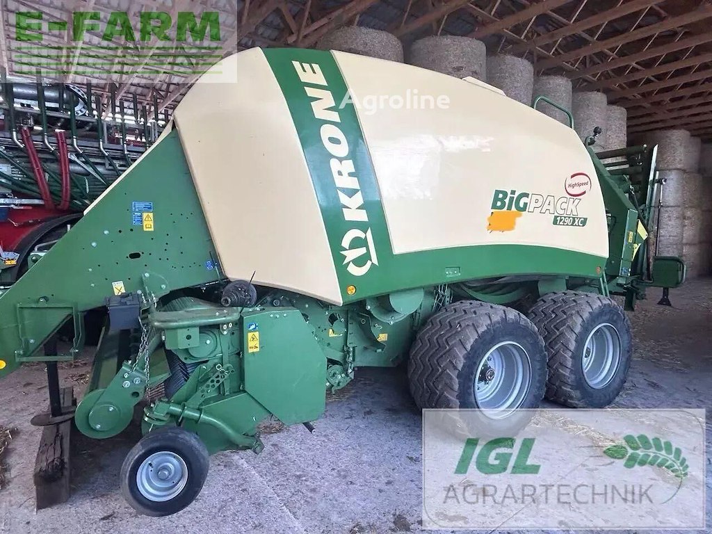 Krone big pack 1290 xc balirka za četvrtaste bale