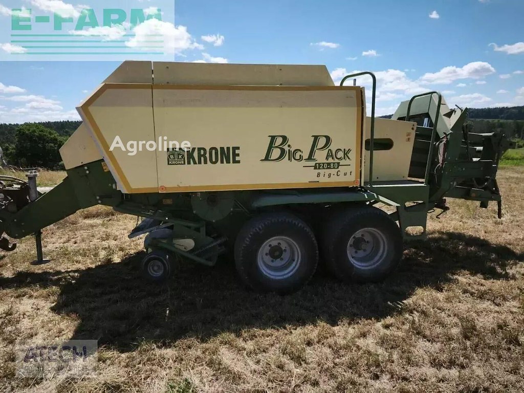 Krone big pack 120-80 balirka za četvrtaste bale