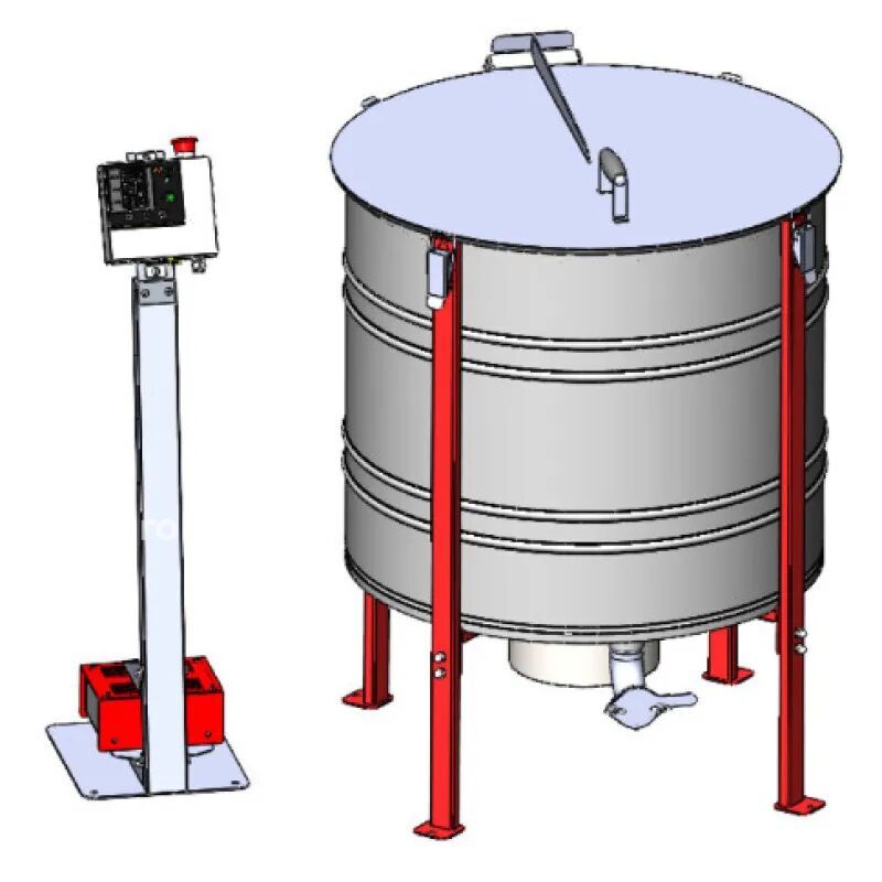 Tsentrifugalna peћ za topљeњe voska za generator pare