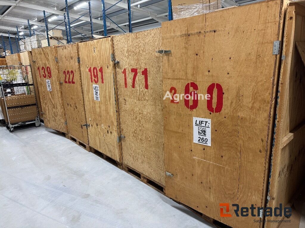 5 transportnih kutiјa sa vratima 210x80x220 tsm