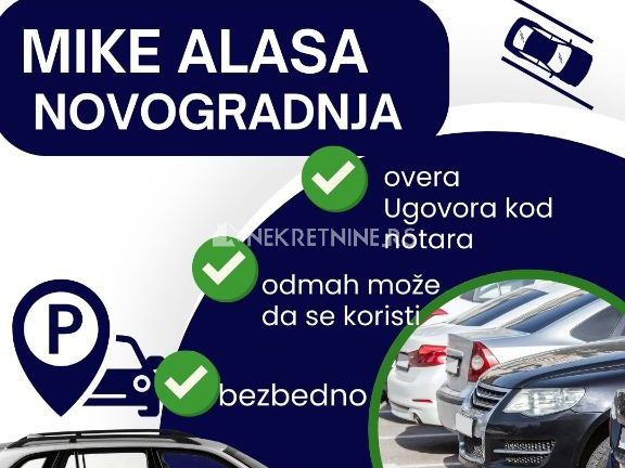 Prodaja garažno mesto-Ugao Mike Alasa i Cara Uroša