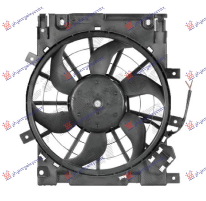 VENTILATOR KLIME KOMPLET BENZIN/DIZEL (3 PIN) OPEL ASTRA H (2004-2010) (OEM: 1314554, 1314555, 13132559)