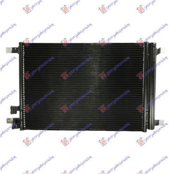 HLADNJAK KLIME BENZIN/DIZEL (540x390x16) (KOYO) VW POLO (2017-2021) (OEM: 5Q0816411AA, 5Q0816411AH, 5Q0816411AJ)