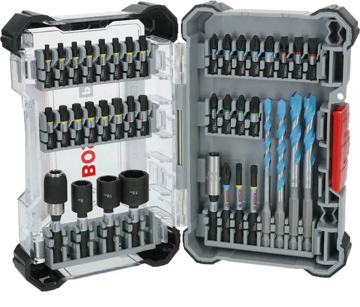 Bosch Pro mešani set udarni bitovi + MulCo 2608521U85, 40 komada