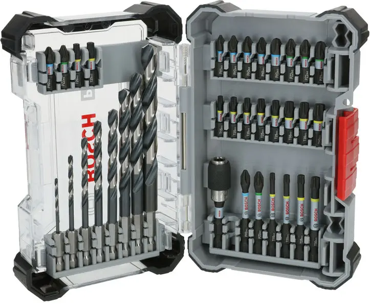 Bosch Pro Mešani set Impact bitova i burgija 2608521U80, 35 komada