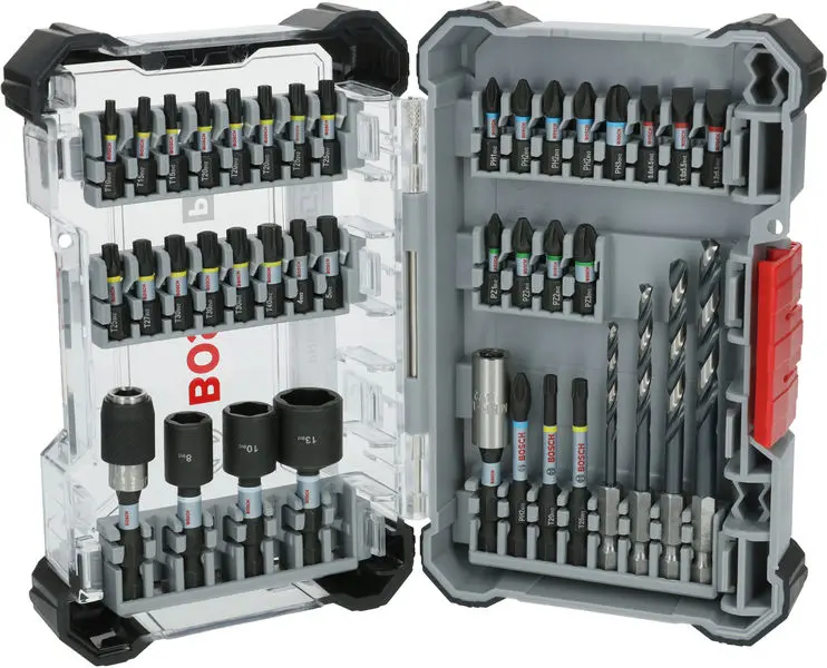 Bosch Pro mešani set udarni bitovi + HSS b 2608521U86, 40 komada