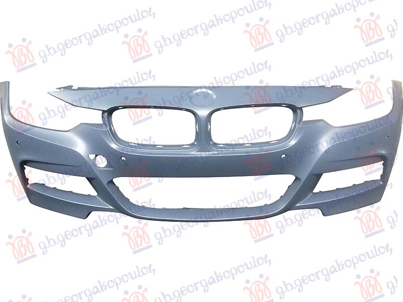 PREDNJI BRANIK PM (4 PDC SENZORA) (2 OTVORA ZA KAMERE) (M-SPORT) BMW SERIES 3 (F30/F31) SDN/S.W. (2014-2018) (OEM: 51118067947)