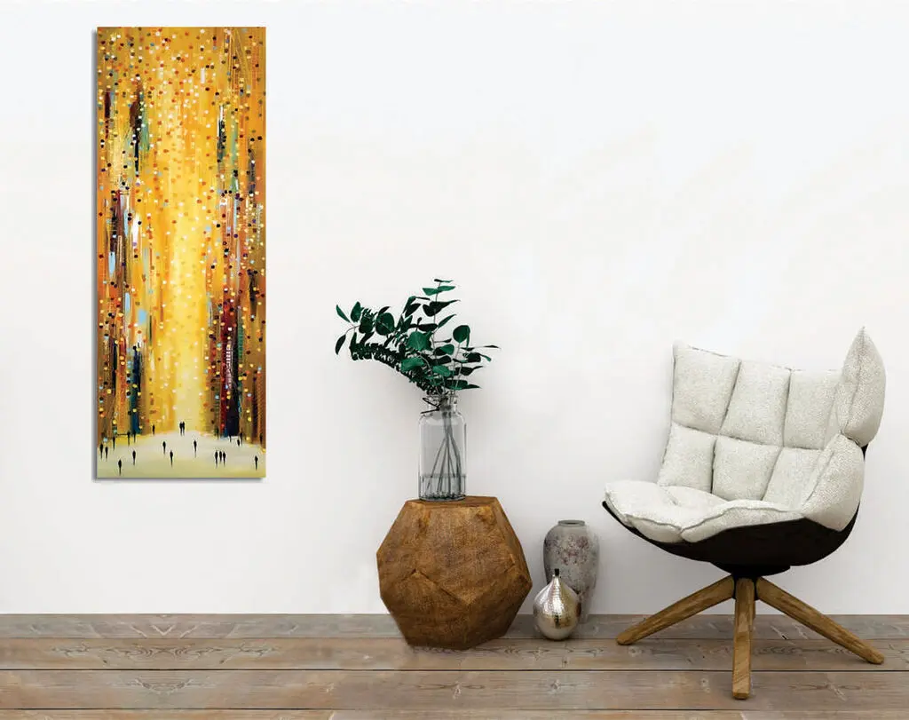 Wallity Slika na platnu 30x80cm