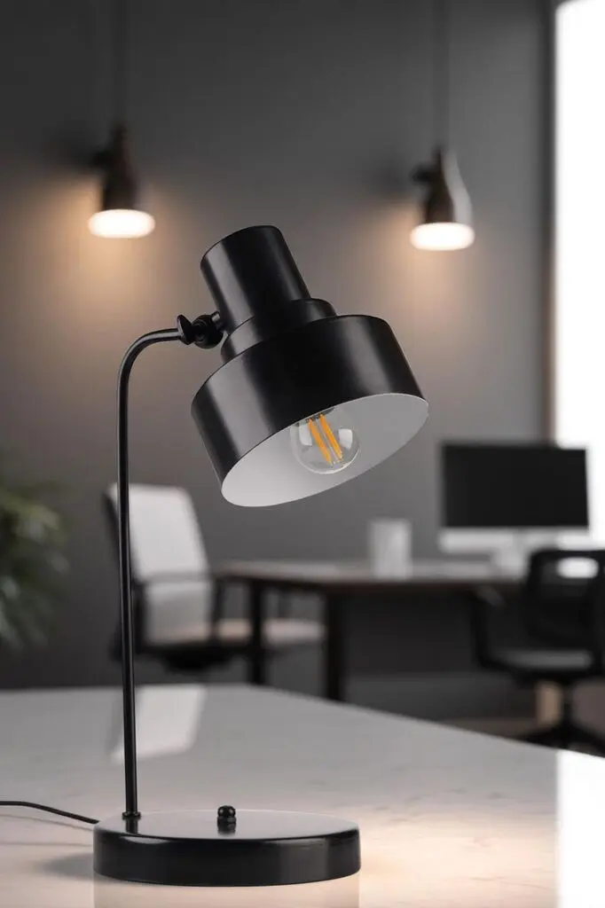 Opviq Stona lampa 8892-1, Crna