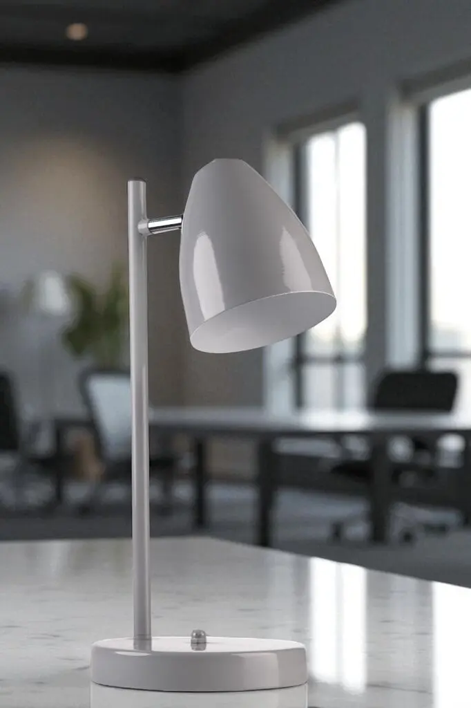 Opviq Stona lampa Frank, Siva