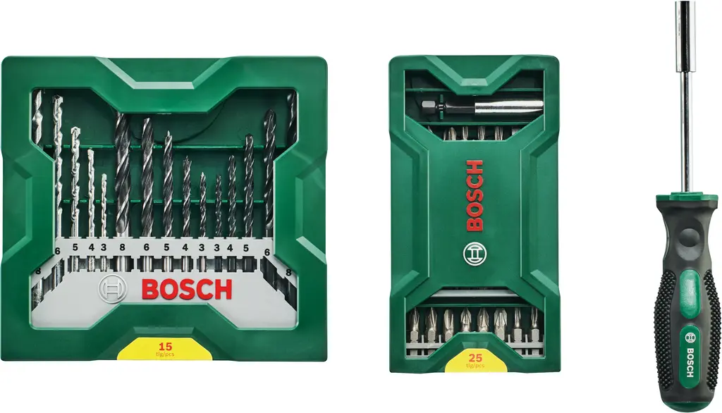 Bosch Set burgija i bitova MiniX-line 2607017655, 41 komada