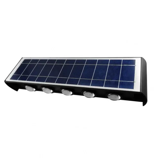 Zidna solarna lampa YW13173-3253-3x5, 3000K, IP44, Toplo bela