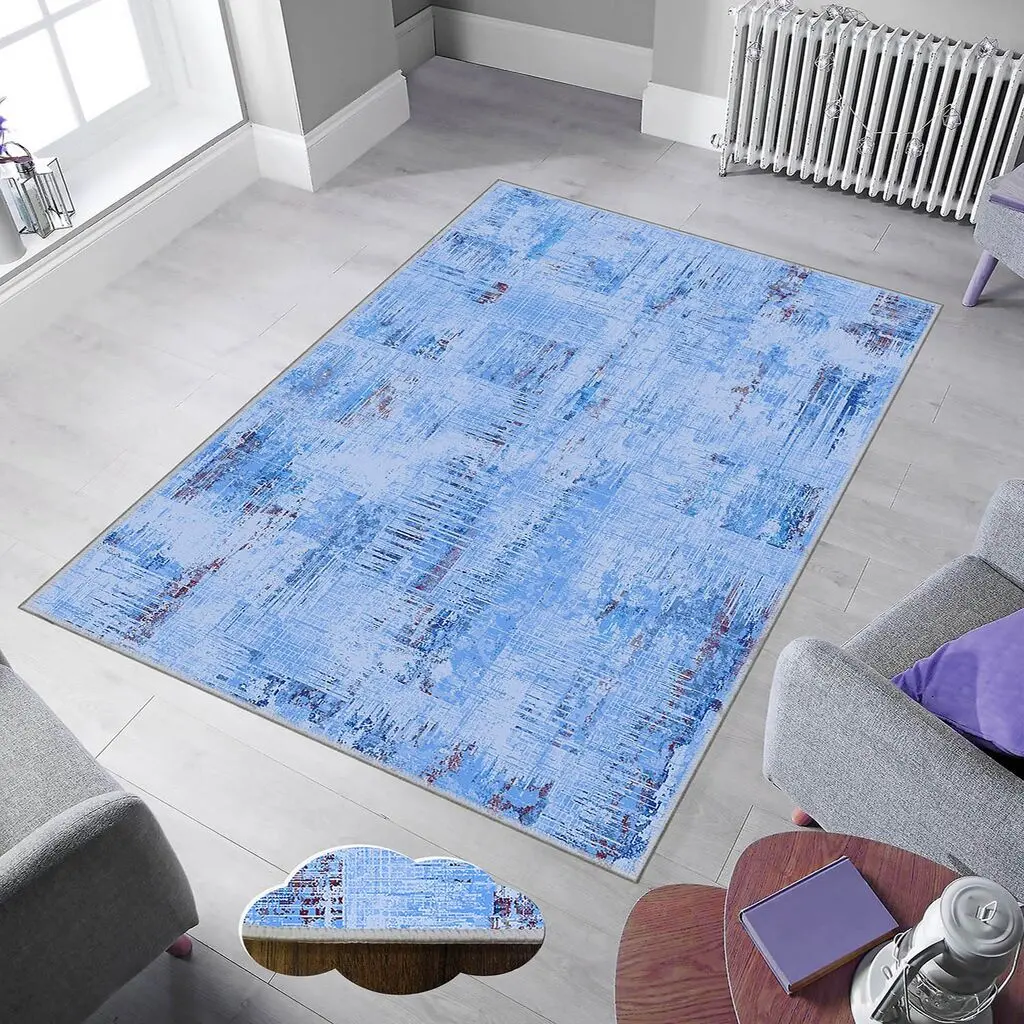 Conceptum Hypnose Tepih Eexfab945-1, Pravougaoni, 160 x 230 cm, Svetloplavi