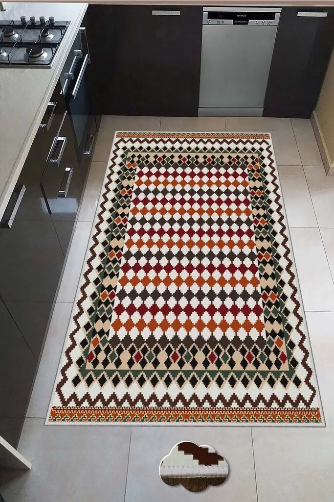 Conceptum Hypnose Tepih Hmnt552, Pravougaoni, 50 x 80 cm, Šareni